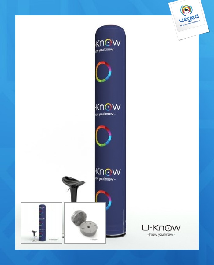 Captive air column 280x45cm | Promotional item | 00030V0121467