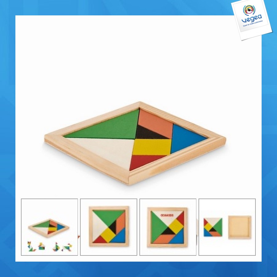Tangram - wooden tangram puzzle | Promotional item | 00010V0179133